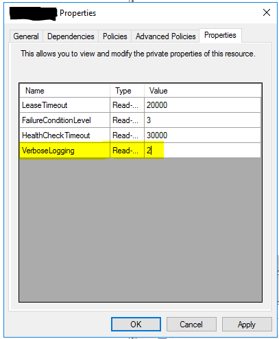 Generating Cluster.log for troubleshooting Always On Availability group ...