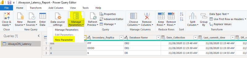 Power BI – Change data source dynamically when opening Power BI report ...